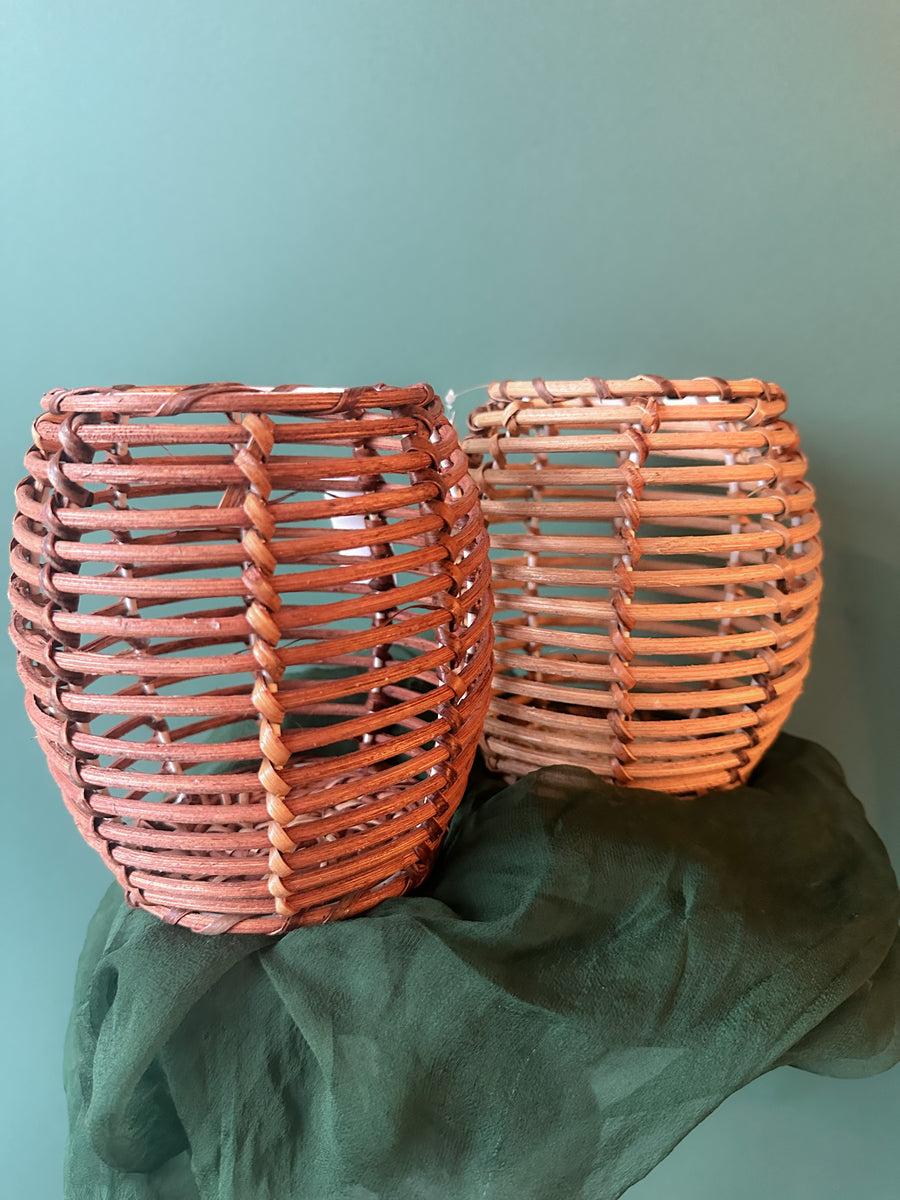 Rattan Lantern – Crooked Roots